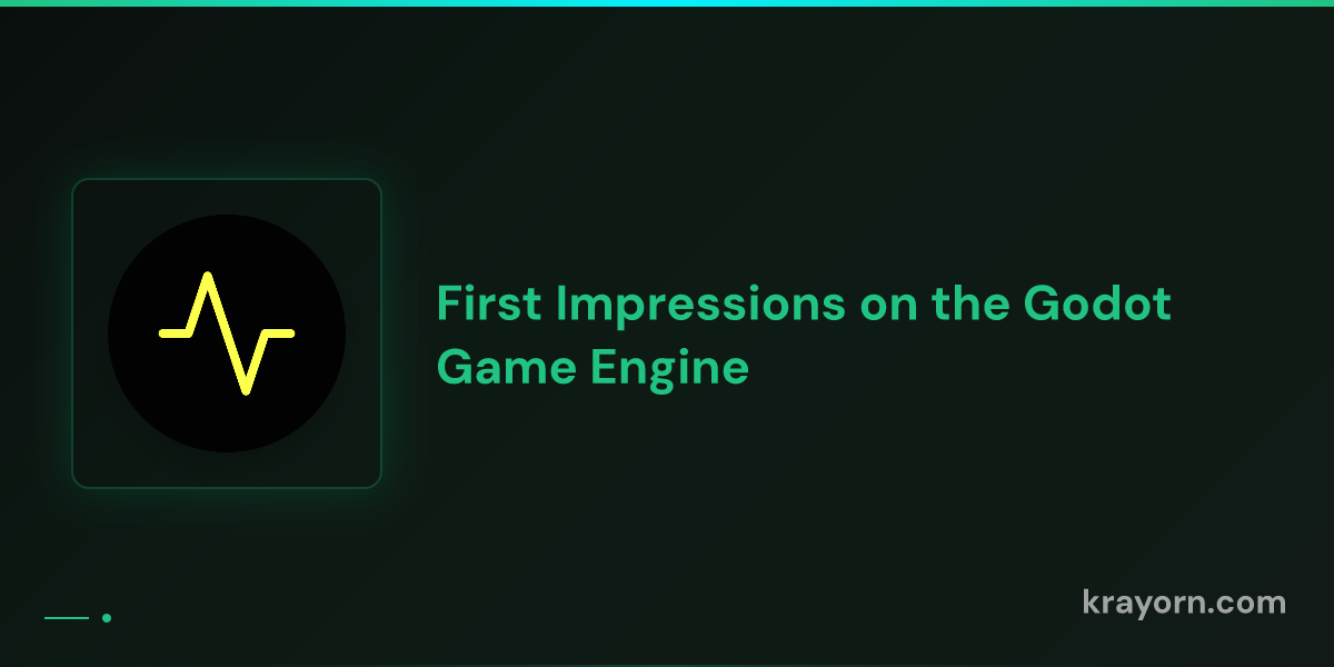 First Impressions on the Godot Game Engine